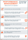 Infographic: Performance management - 10 practical tips for HR ...